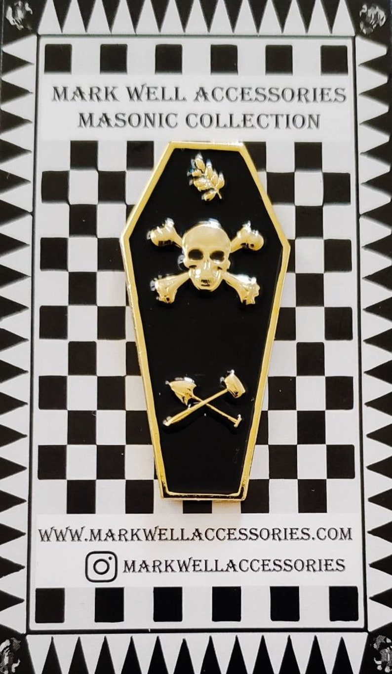 Master Mason Tracing Board Masonic Pin - Etsy