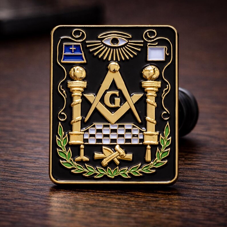 Symbols of the Craft – Masonic Lapel Pin - Etsy