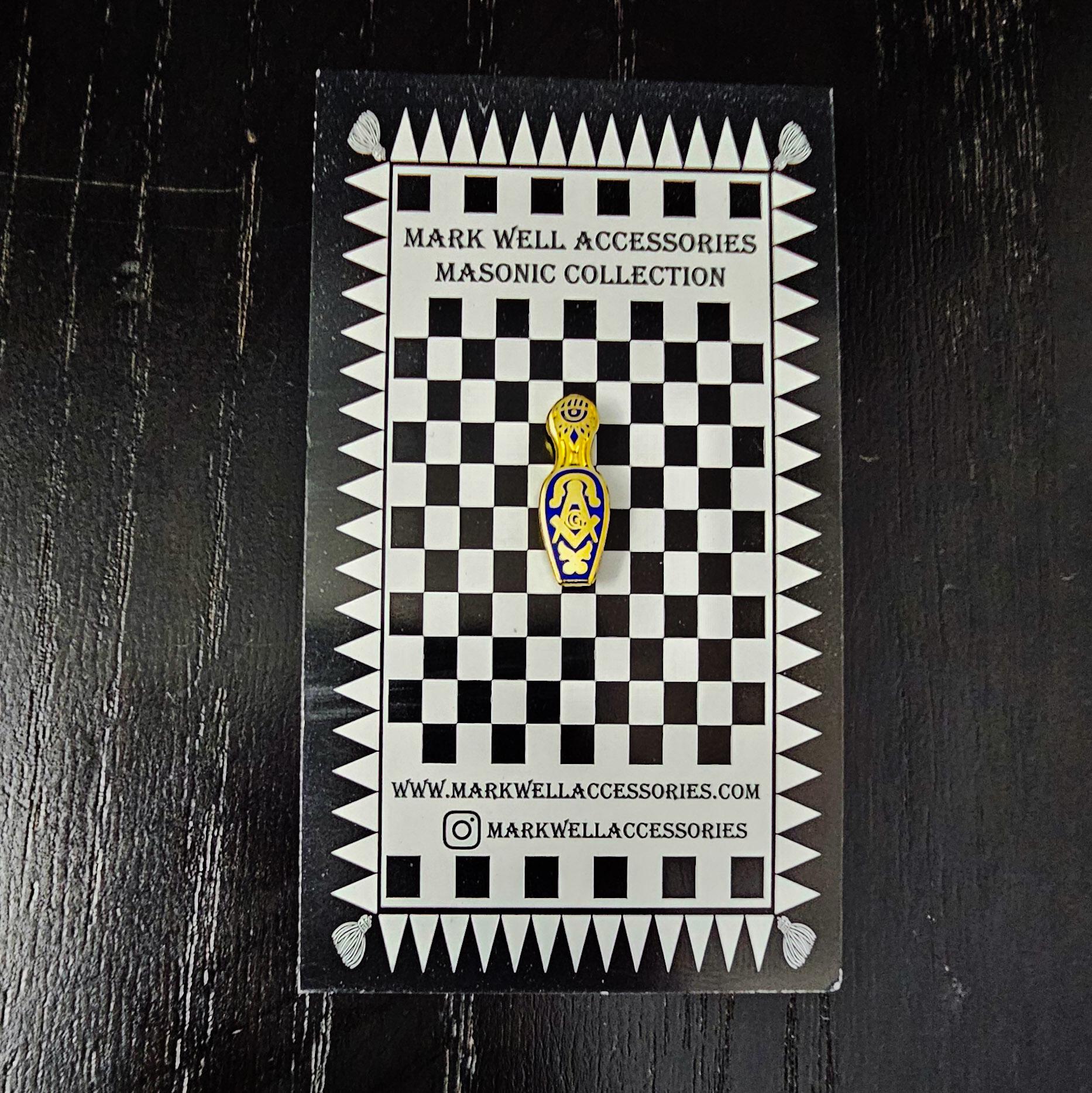 Widow's Slipper Masonic Lapel Pin - Etsy