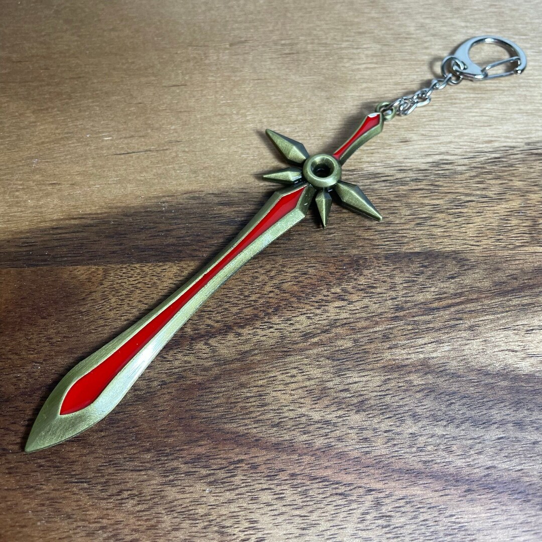 Leona Inspired Keychain Made in the Style of Leona's Zenith Sword ...