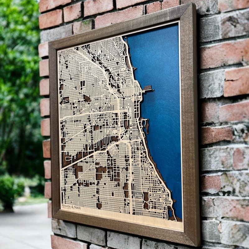 Wooden Map - Etsy