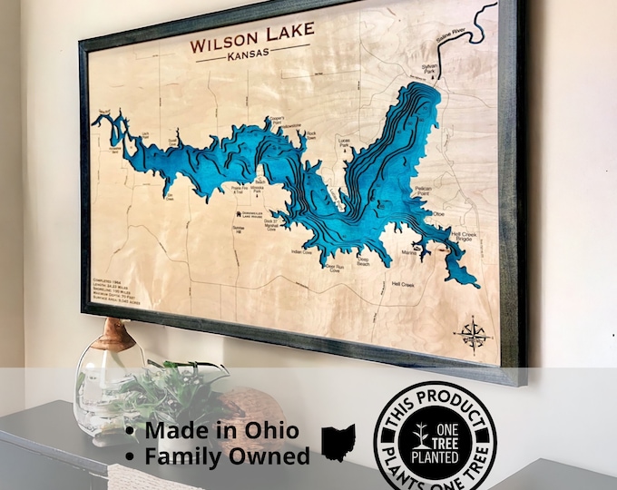 Pickwick Lake Printable Map, Alabama Wall Art, Pickwick Lake Print ...