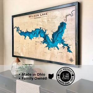 Custom Coastal 3D Wood Map, Custom Beach House Map, Choose Your Custom ...