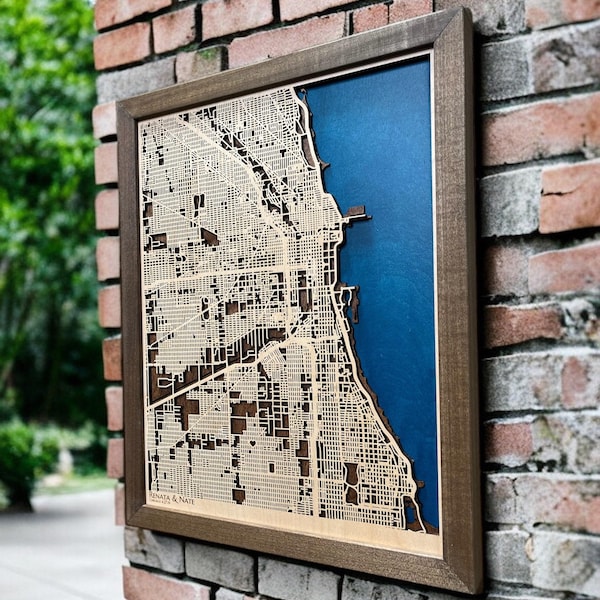 Wooden Map - Etsy