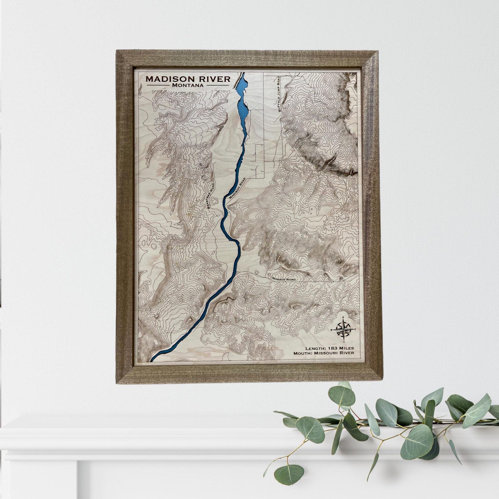 Custom 3D Topographic Map: Personalized Mountain Art, Map Gift - Etsy