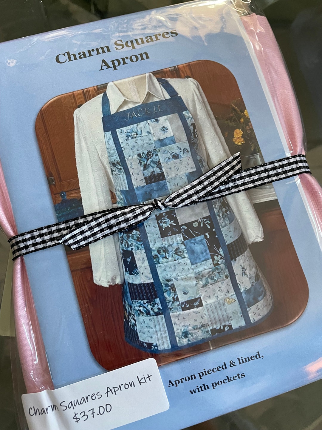 Charmed Squares Apron Kit - Etsy