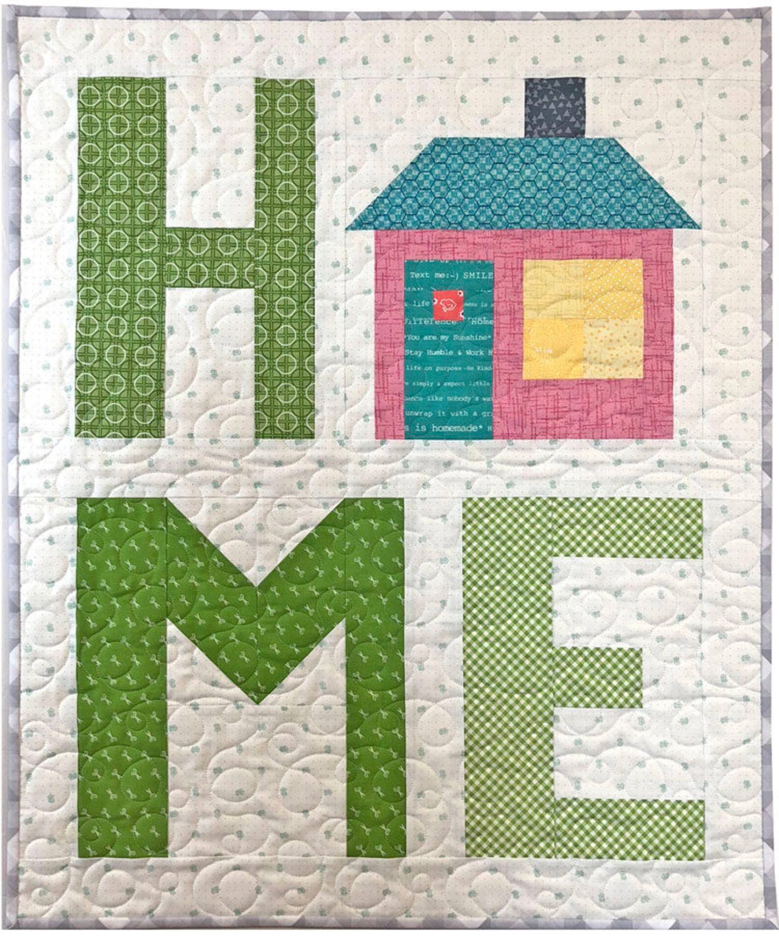 HOME Mini Quilt Kit | Etsy