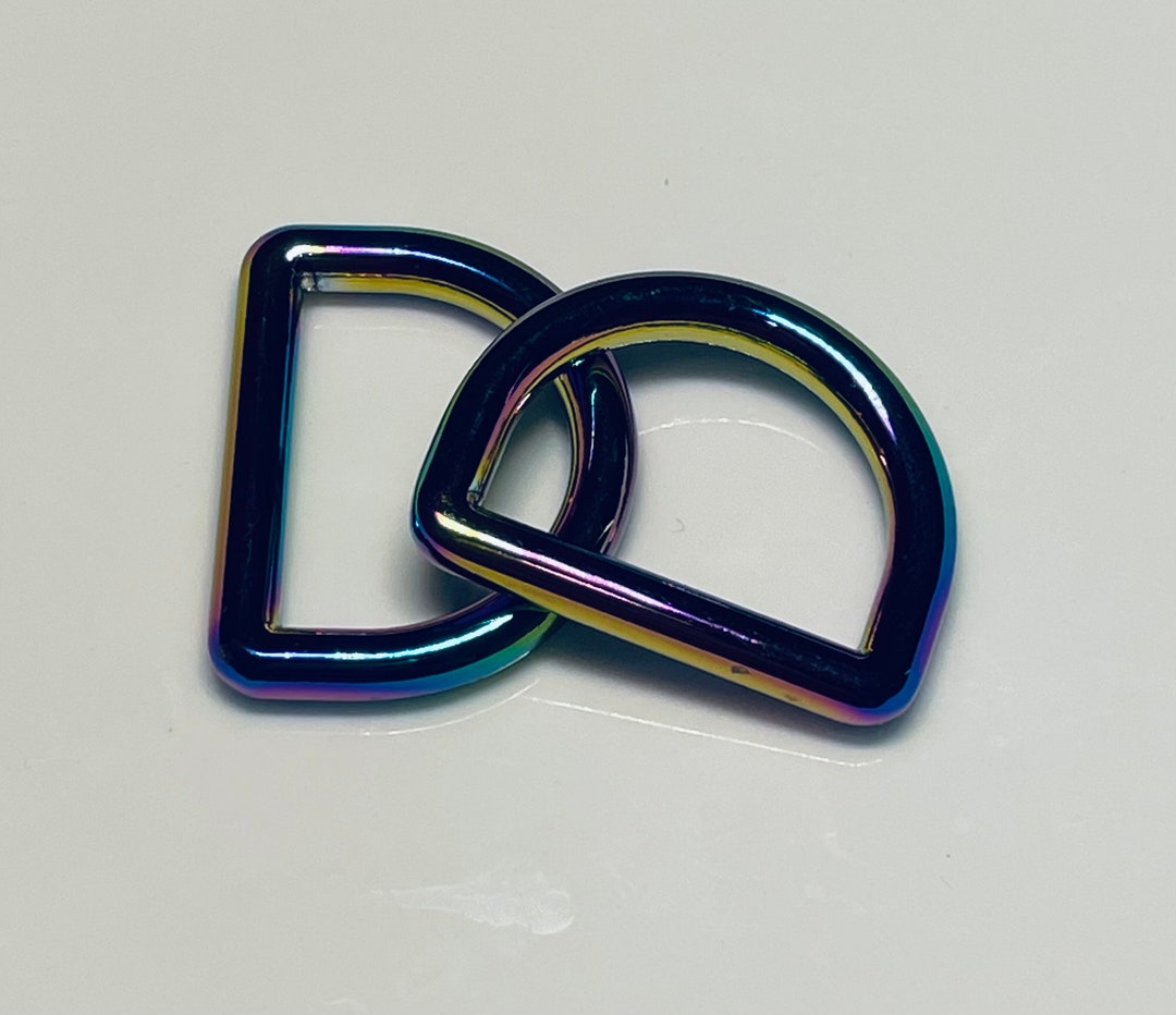 RAINBOW 1 Inch (25mm) D-ring Hardware for Bag Making - Set of 2 - Etsy