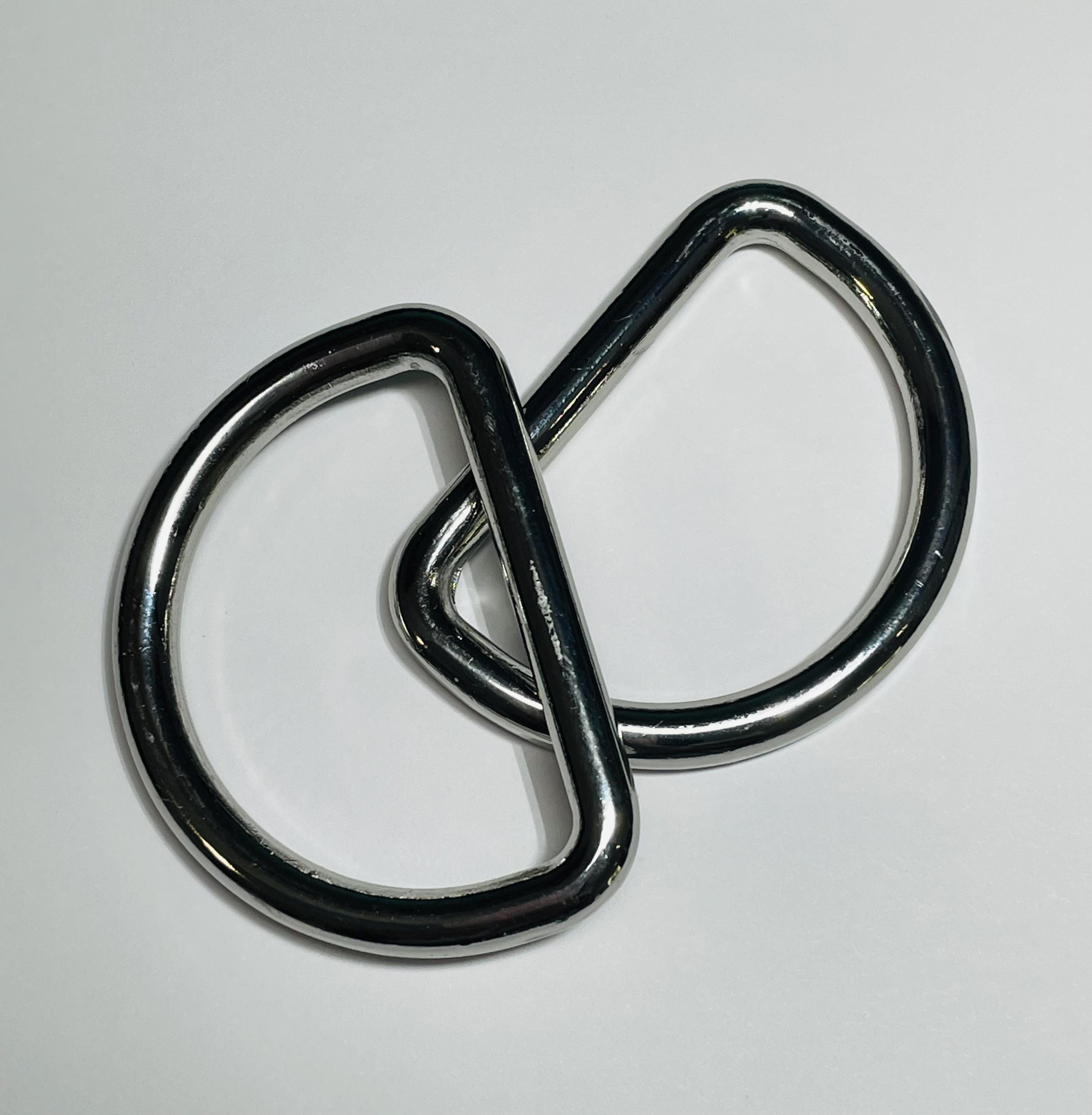 NICKEL 1.5 Inch (38mm) D-ring Hardware for Bags - Set of 2 - Etsy