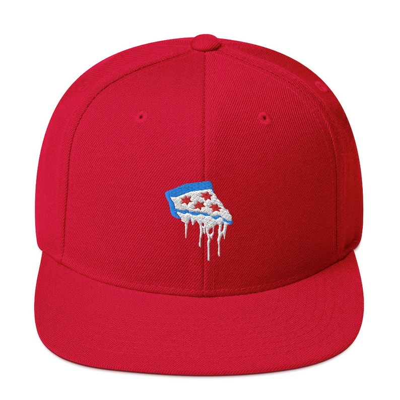 Deep Dish Pizza/ Chicago Hat/ Snapback Hat - Etsy