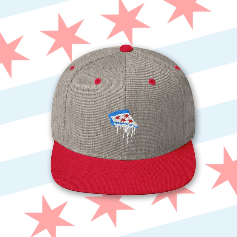 Deep Dish Pizza/ Chicago Hat/ Snapback Hat - Etsy