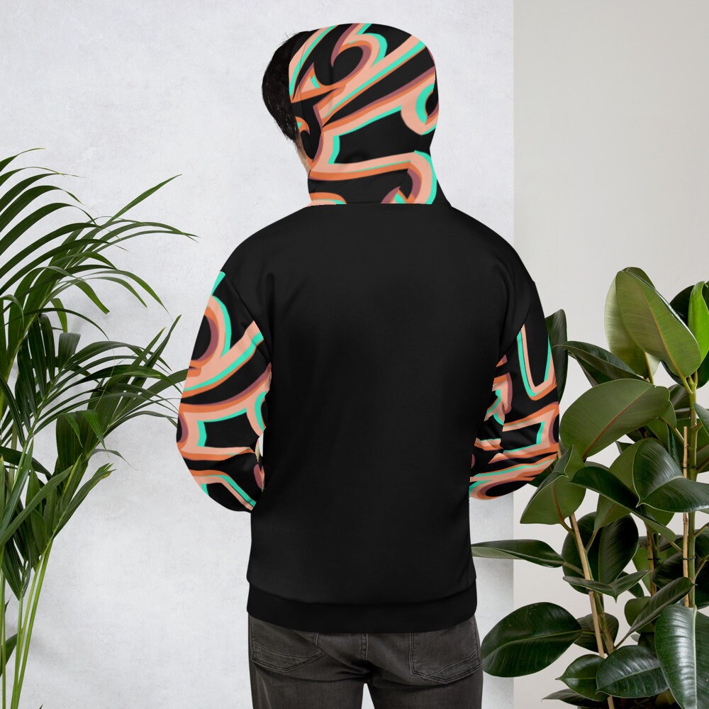Abstract Colors Hoodie / Unisex Hoodie - Etsy UK
