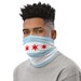 Chicago Flag Neck Gaiter / Chicago Face Mask - Etsy