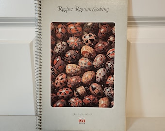 Time Life Foods of the World Recipes Russian Cooking Paperback Spiral ...