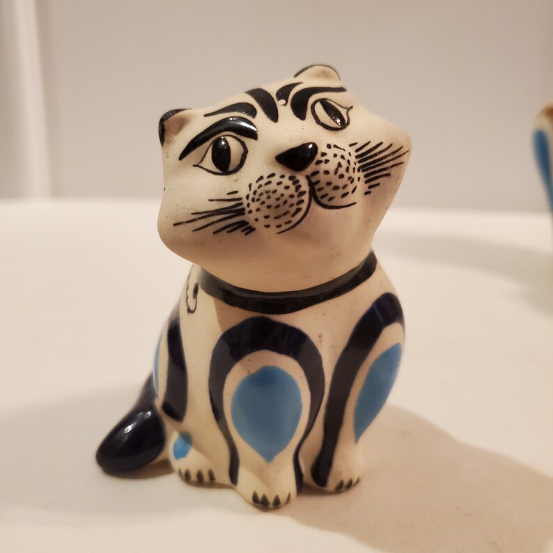Mexican Pottery Vicman Pair of Cats - Etsy