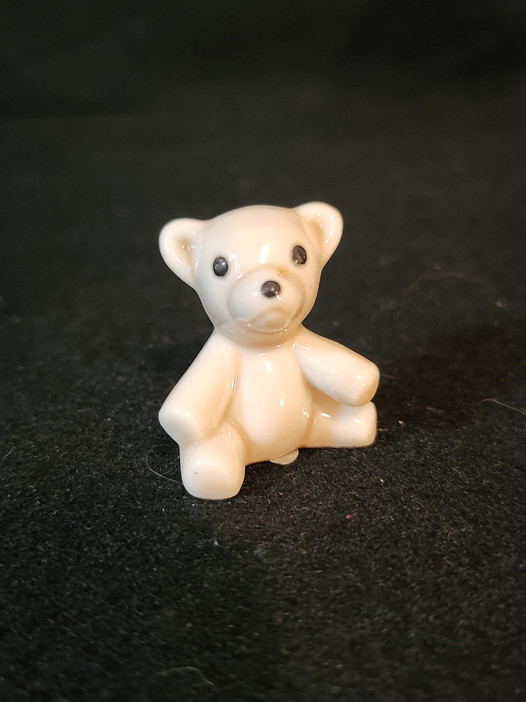 Vintage Bug House Miniature Teddy Bear Figurine - Etsy