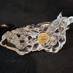 Princess House Wonders of the Wild the Bull Clear Lead Crystal Figurine ...
