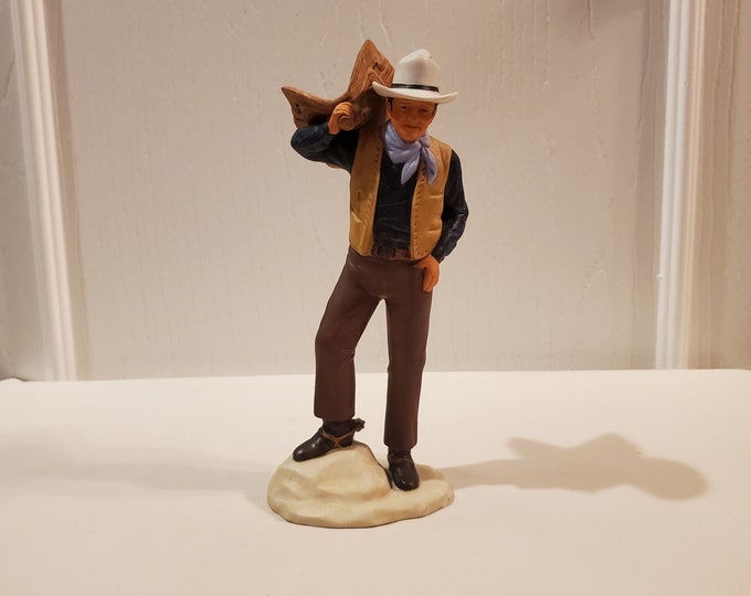John Wayne Figurine by Avon Images of Hollywood Series - 1985 - Etsy