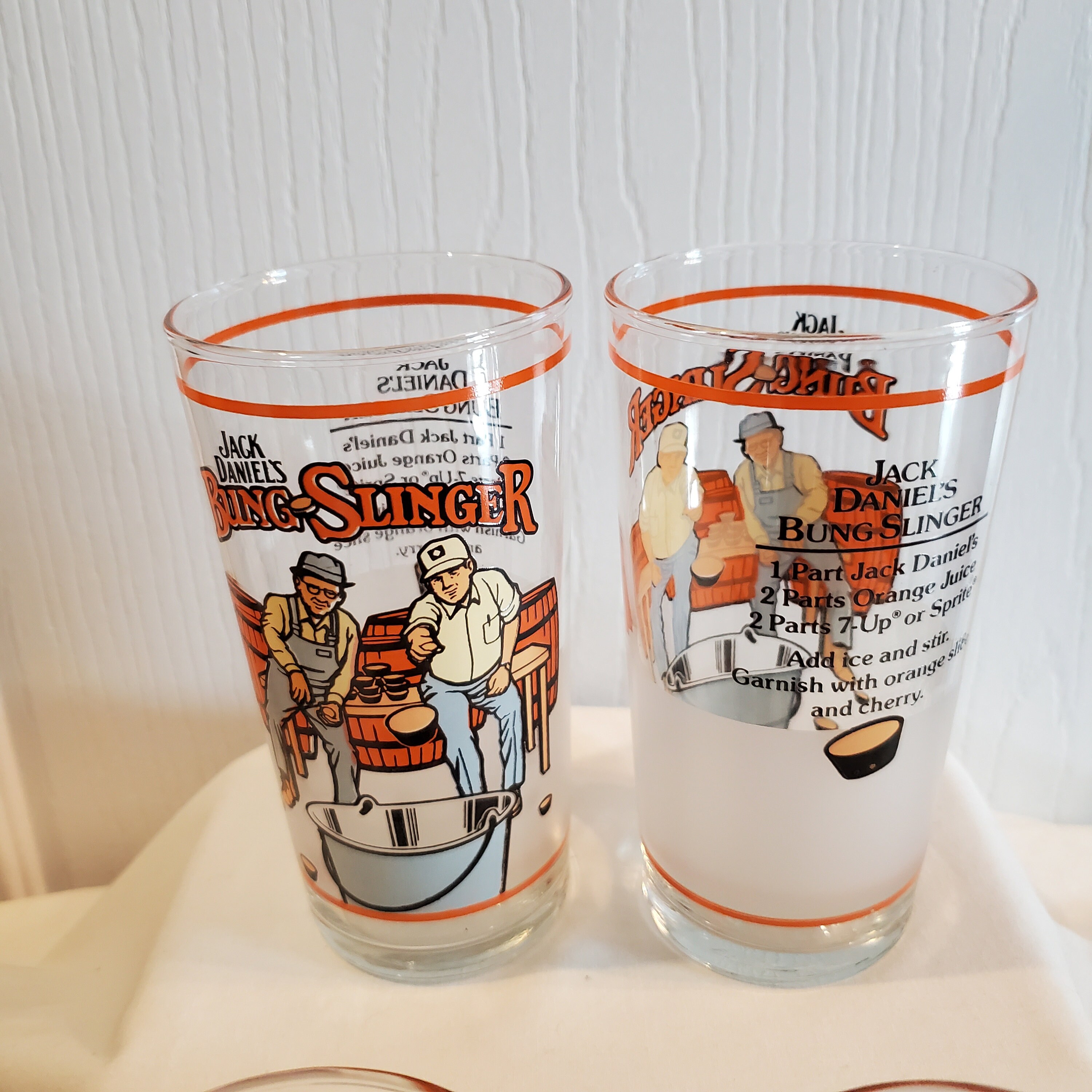 Jack Daniel's Bung Slinger Recipe Highball Glasses Set - Etsy