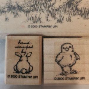 Stampin up Rubber Stamp Set - Gifts of Spring - 2000 - Spring & Easter ...