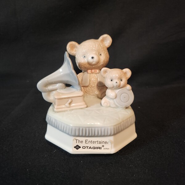 Bear With Music Box - Etsy