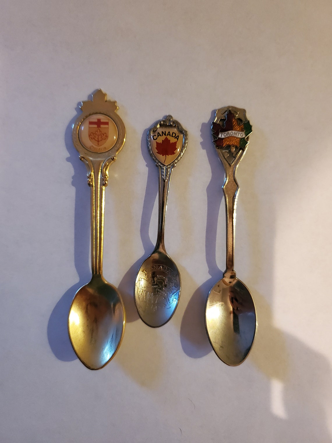 Collectible Spoons Canada Set of 3 - Etsy