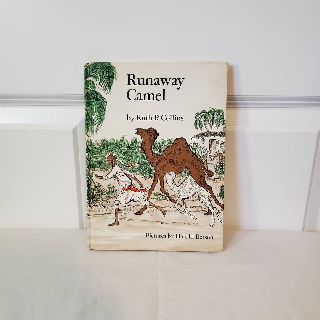 Runaway Camel by Ruth B Collins - 1968 Children's Book - Etsy