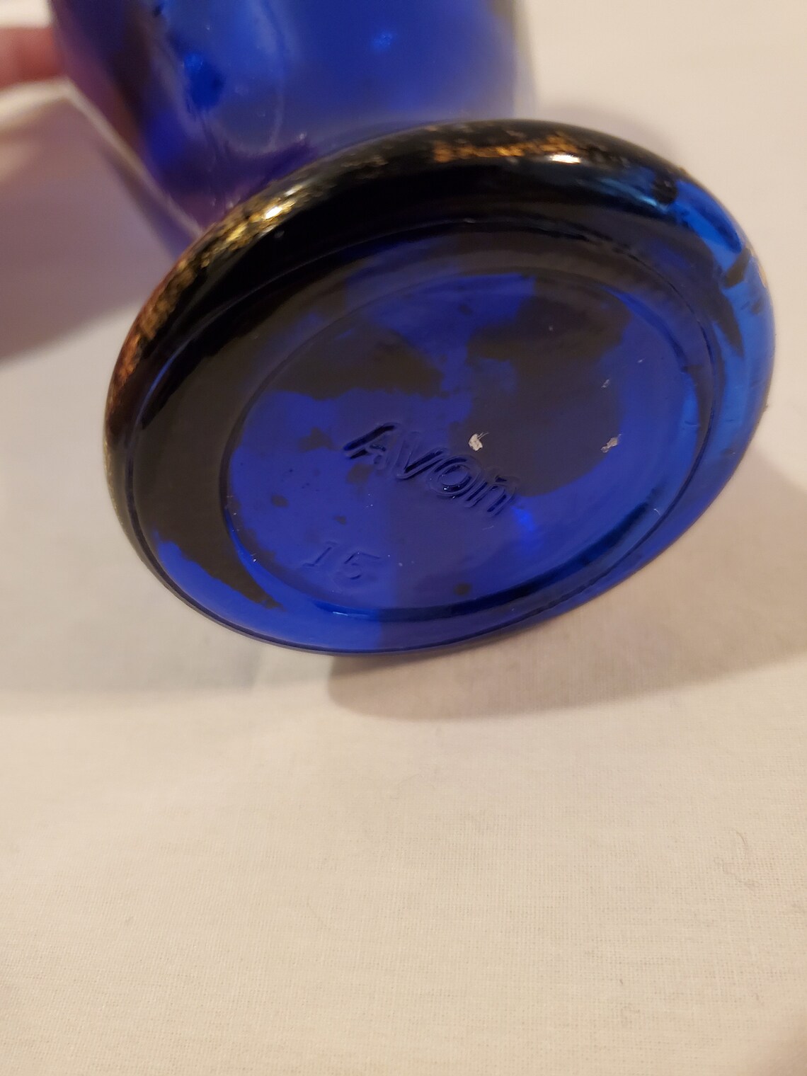 Avon Cobalt Blue Decanter or Vase - Etsy