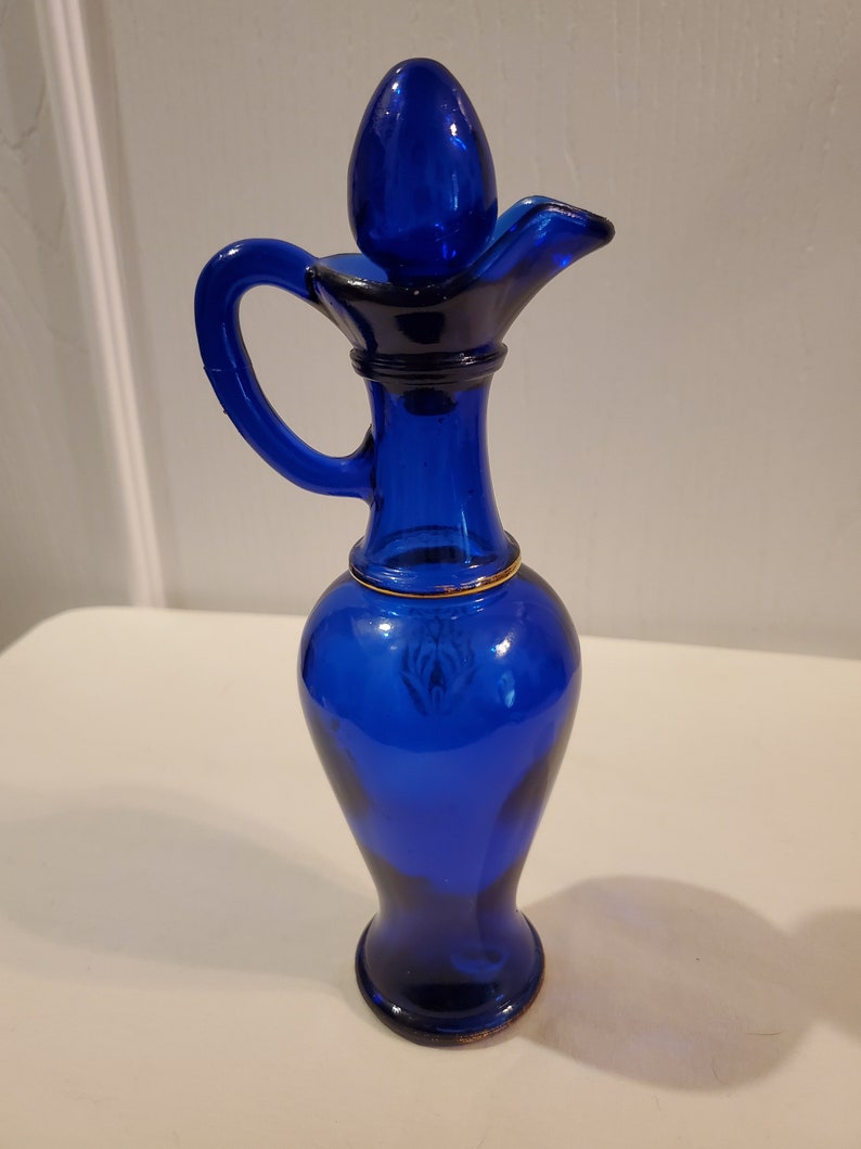 Avon Cobalt Blue Decanter or Vase - Etsy
