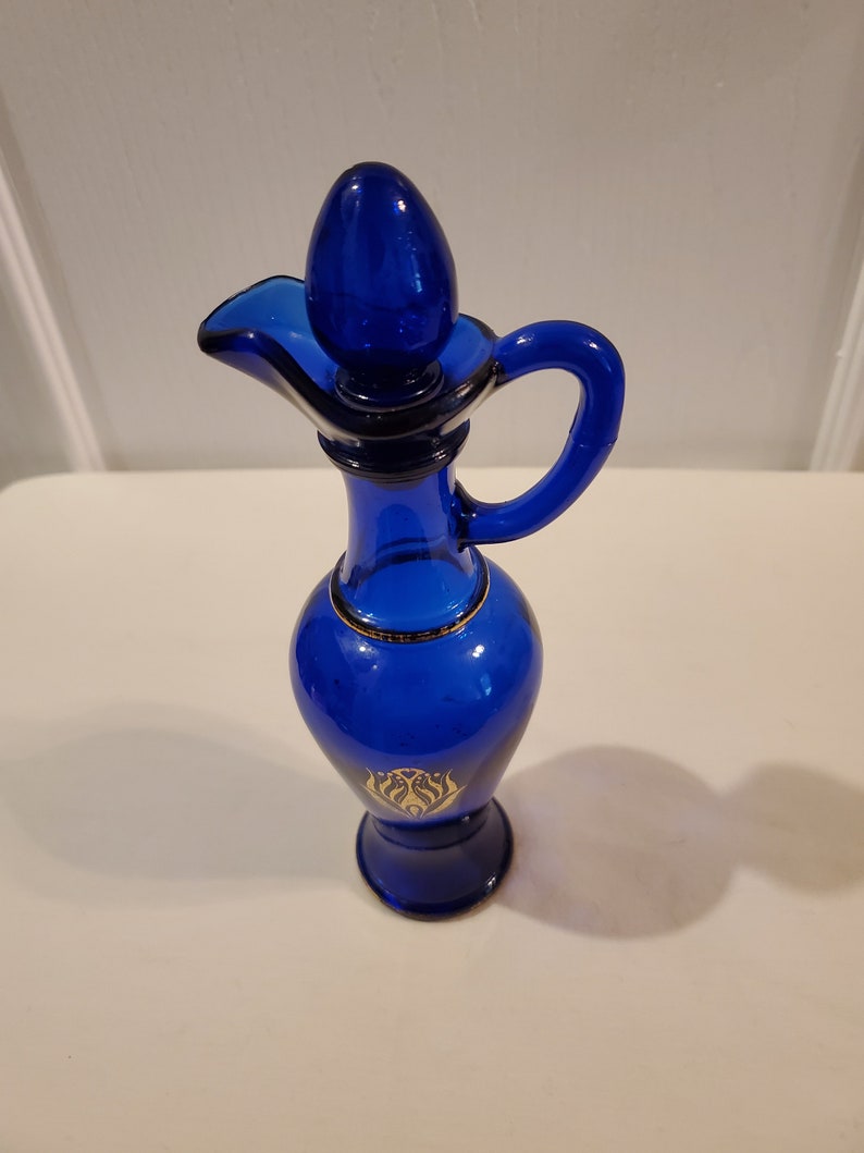 Avon Cobalt Blue Decanter or Vase - Etsy