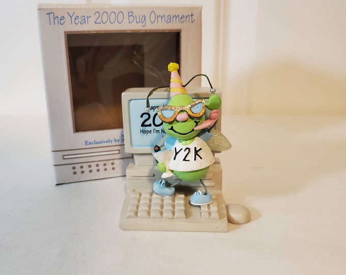 Roman, Inc Exclusive the Year 2000 Bug Ornament Y2K Bug - Etsy