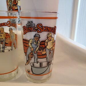 Jack Daniel's Bung Slinger Recipe Highball Glasses - Set of 4 - Etsy