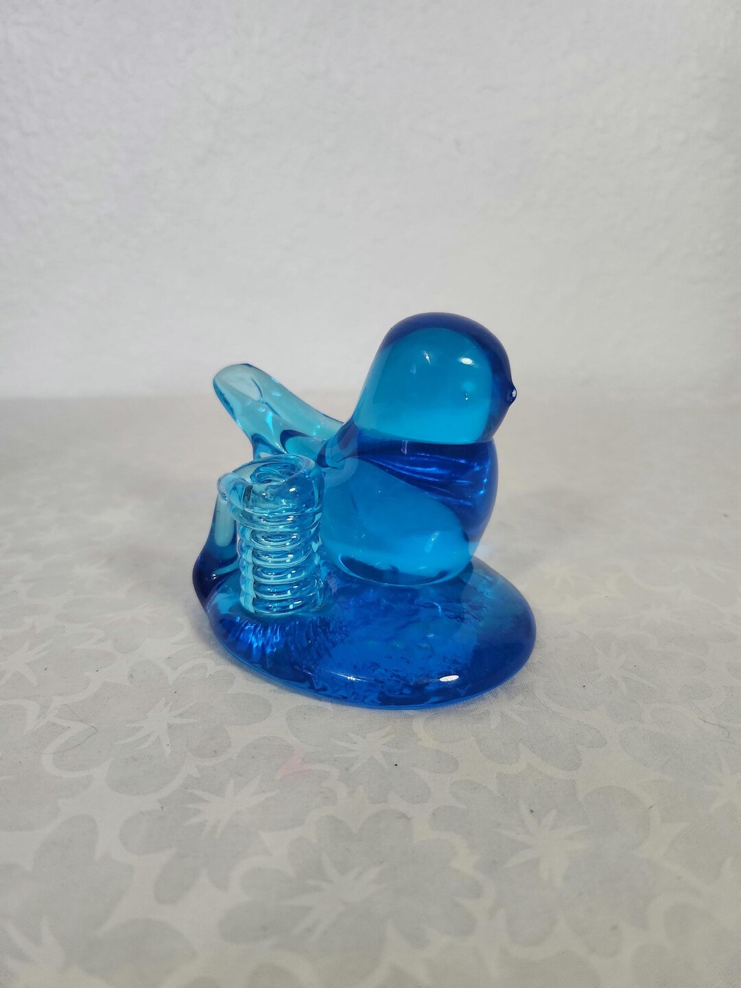 Terra Studios Bluebird of Happiness Pen Holder Signed Leo Ward 2000 - Etsy