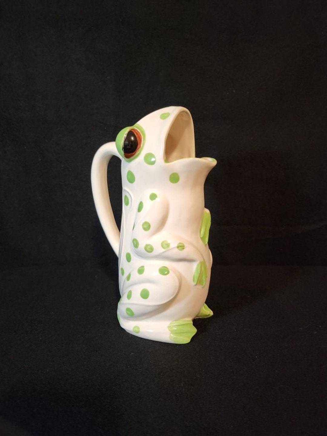 Schmid Design Folio Frog Pitcher - Etsy