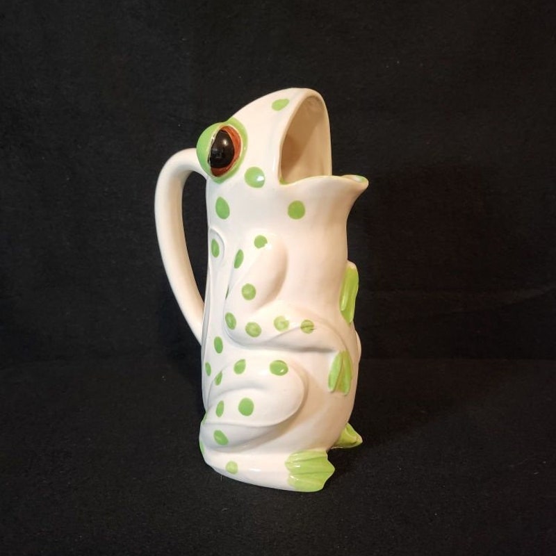 Frog Pitcher - Etsy