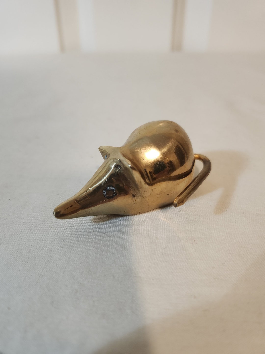Small Brass Mouse Figurine or Statue - India - Etsy