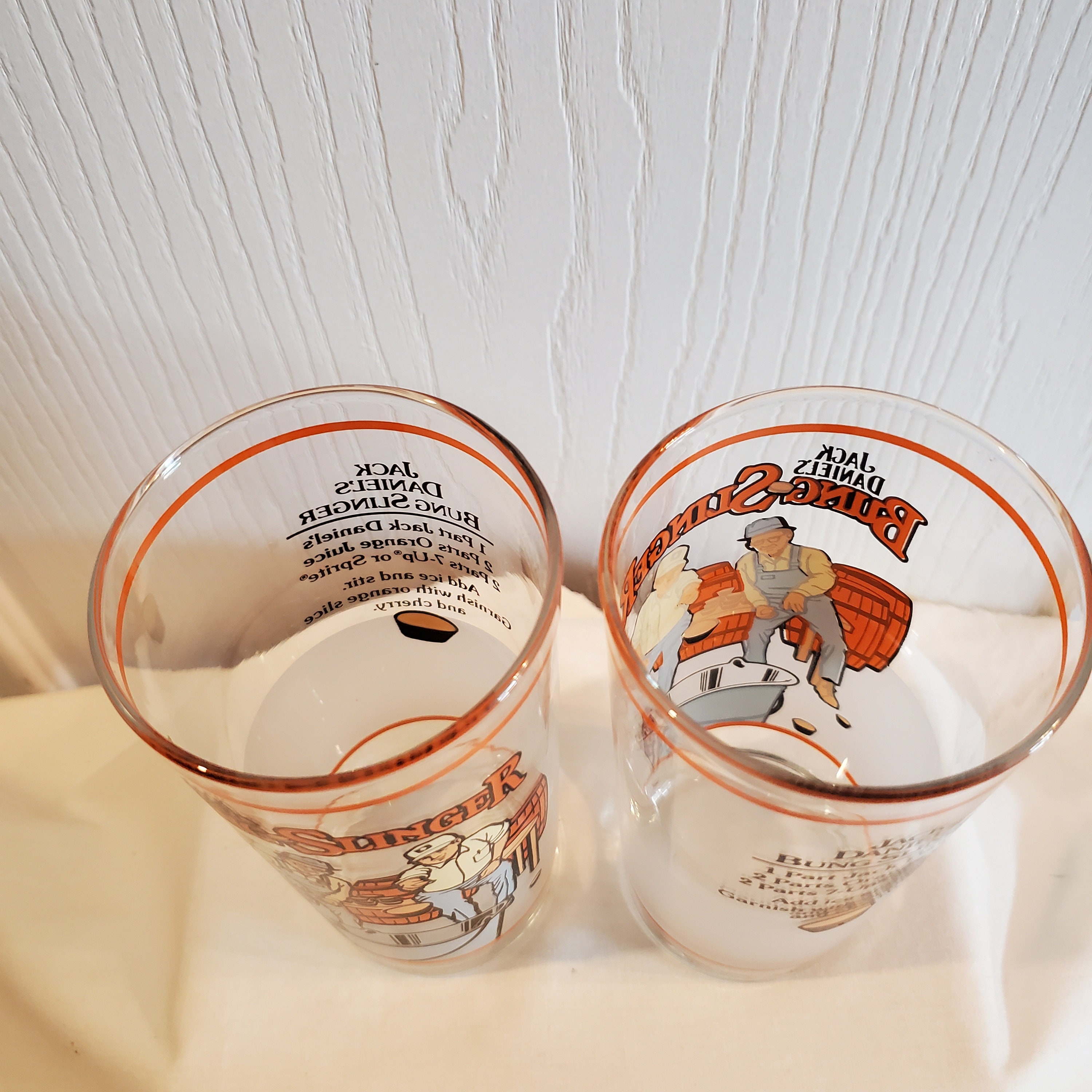 Jack Daniel's Bung Slinger Recipe Highball Glasses Set - Etsy