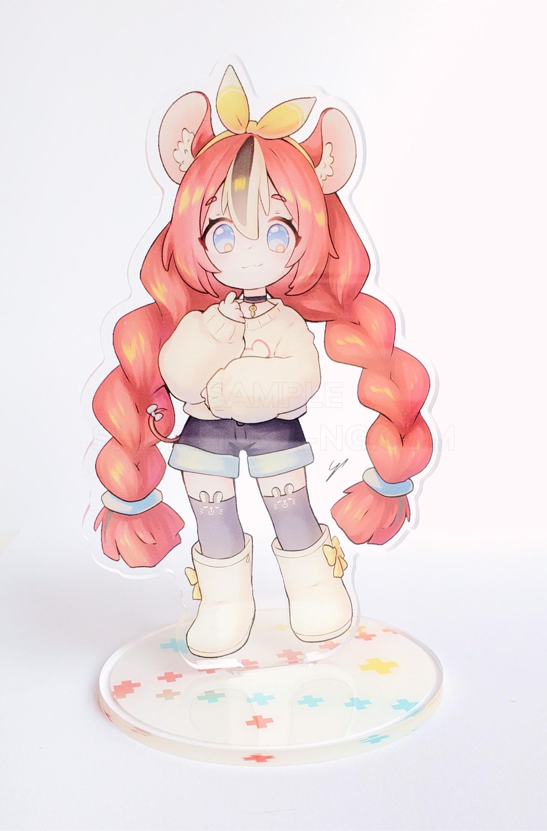 Hakos Baelz Hololive Holo Council Casual 3x5 Inch Acrylic Standee - Etsy