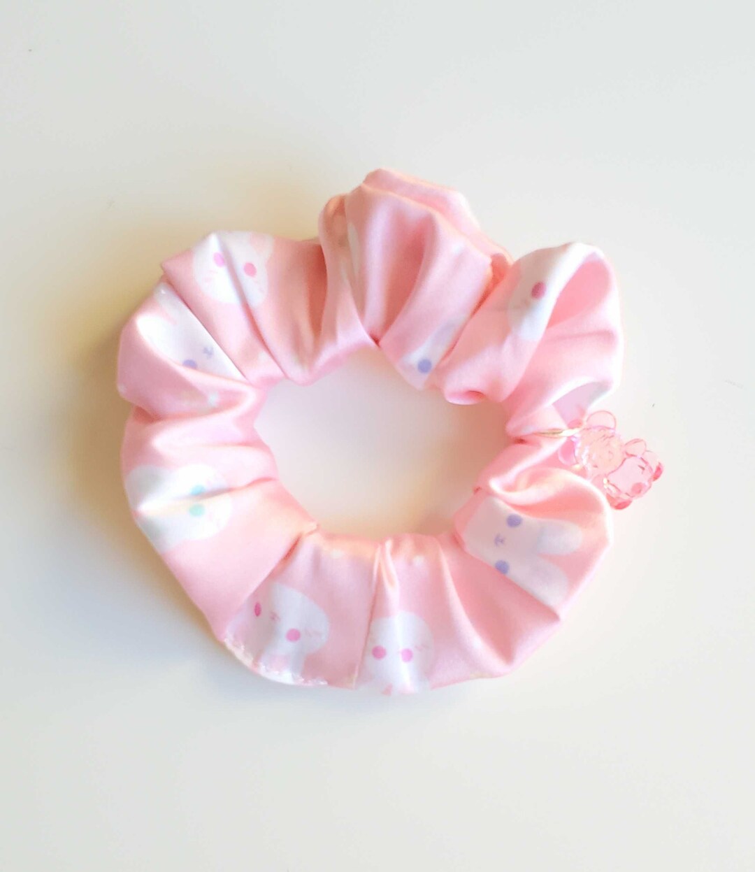 Cute Bunny Dreamy Pink Pastel Kawaii Scrunchie - Etsy