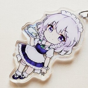 Touhou Project Sakuya Izayoi 2.5 Inch Double Sided Charm Keychain - Etsy