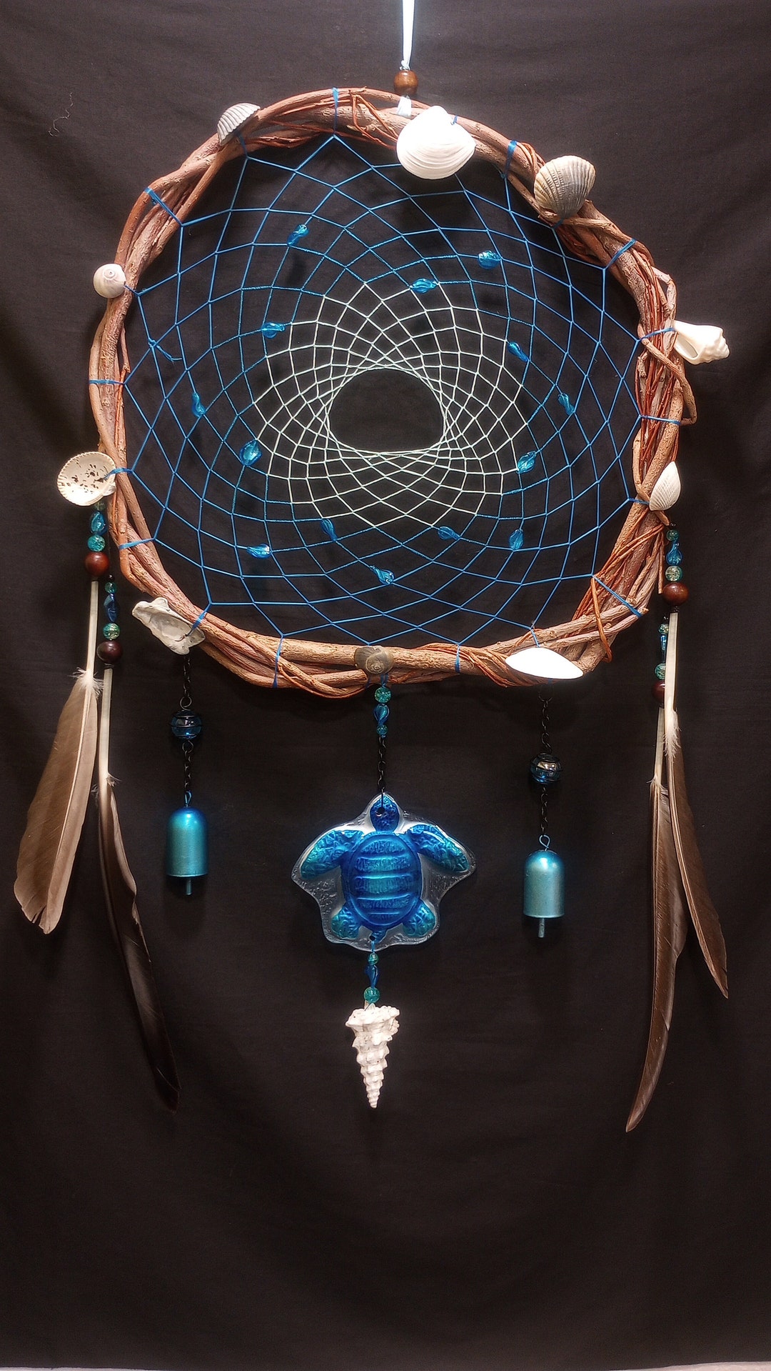 Harmony Turtle Dreamcatcher - Etsy
