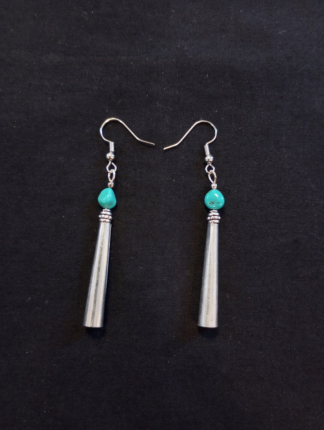Turquoise Jingle Earrings - Etsy
