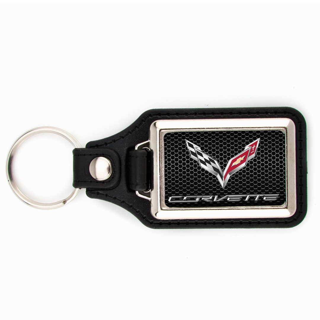 Corvette Stingray Keychain Key Ring Chain - Etsy
