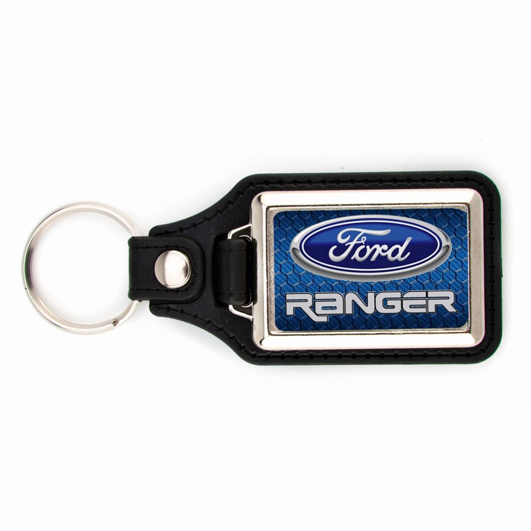 Ford Ranger Blue Oval Keychain Key Chain Ring - Etsy