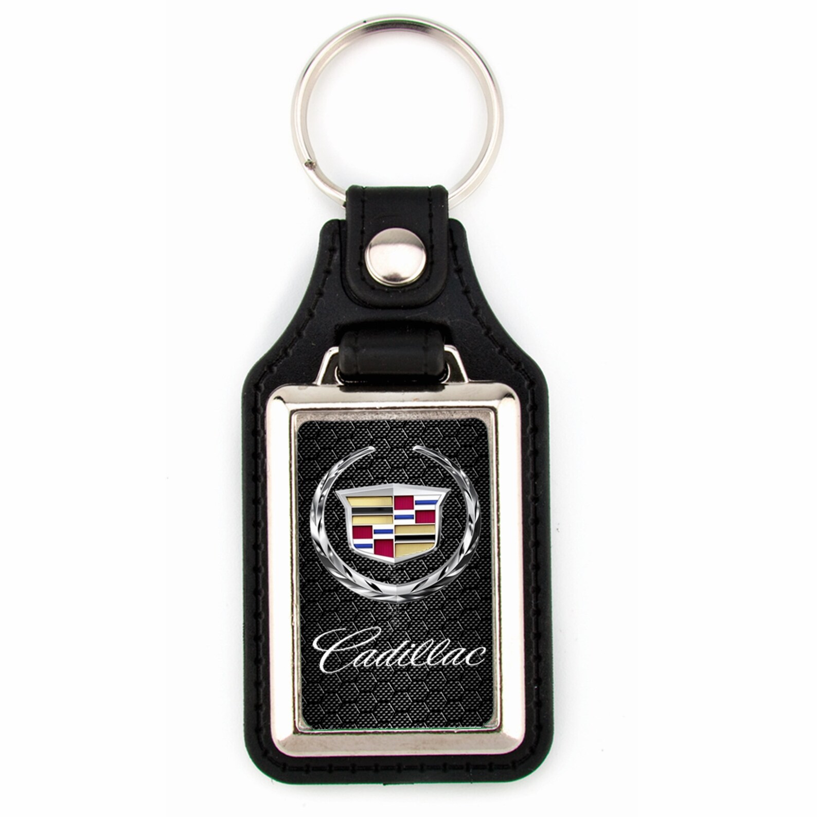 Cadillac Keychain Wreath and Crest Key Chain Ring XTS CTS | Etsy