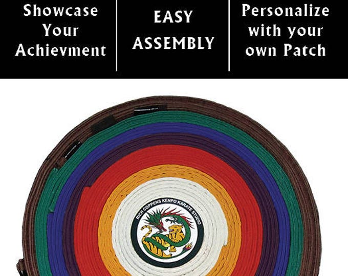 Handmade Belt Holder for Karate and Martial Arts for 10 to 12 Belts - Etsy