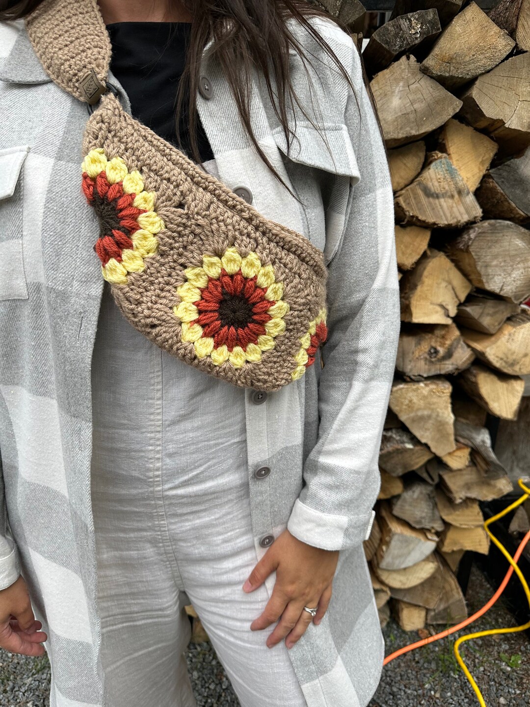 Vintage Style Granny Square Fanny Pack - Etsy