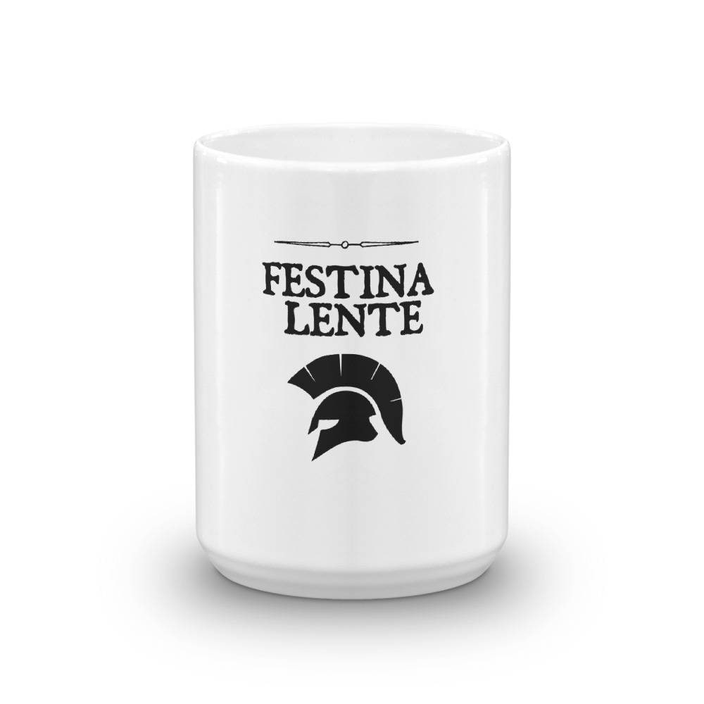 Festina Lente Make Haste Slowly Latin Proverb Classical Phrases Mug - Etsy