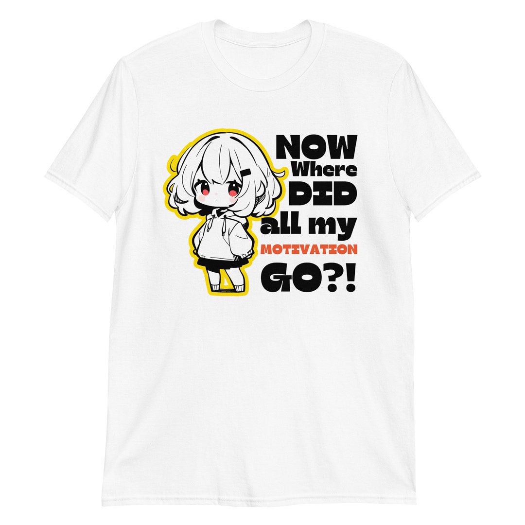 Motivation Anime Chibi Mystery T-shirt - Etsy