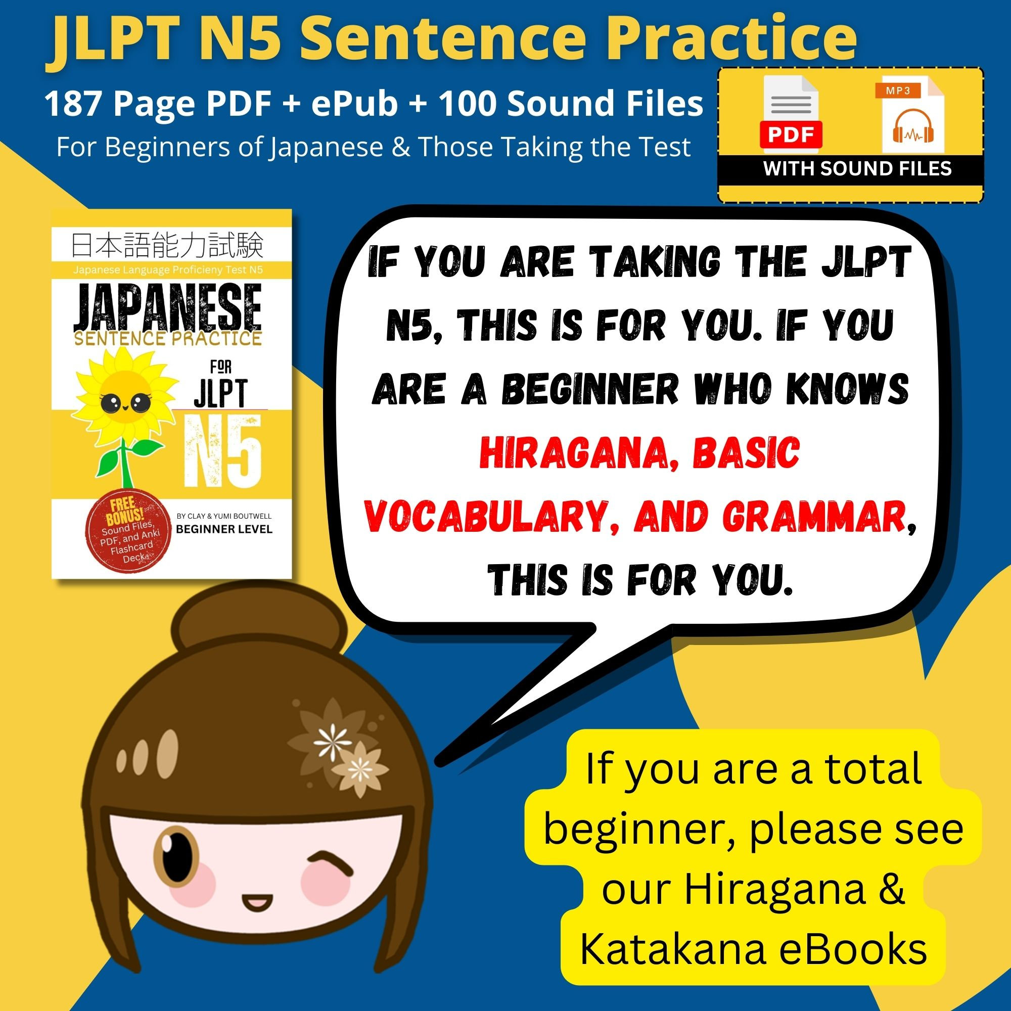 JLPT N5 Japanese Sentence Practice - Japanese Sentence Practice for ...